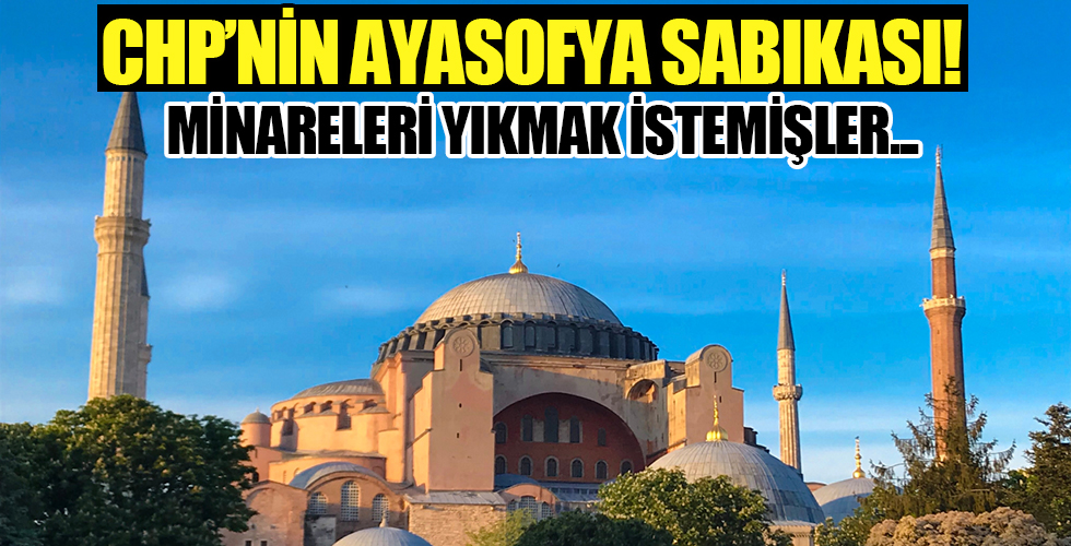 CHP'nin Ayasofya sabıkası: Bizans'a peşkeş, minare yıkımı ve o rapor... CHP'nin Ayasofya sabıkası: Bizans'a peşkeş, minare yıkımı ve o rapor...