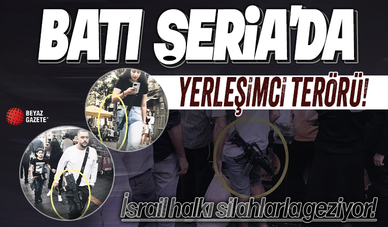 Batı Şeria'da Yahudi yerleşimci terörü! İsrail halkı uzun namlulu ... Batı Şeria'da Yahudi yerleşimci terörü! İsrail halkı uzun namlulu ...