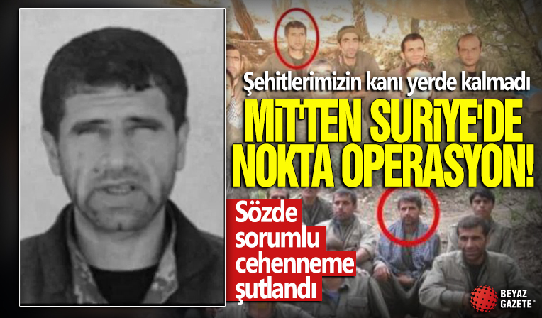 MİT'ten Suriye'de nokta operasyon! Sözde Aynularab sorumlusu Mutlu ... MİT'ten Suriye'de nokta operasyon! Sözde Aynularab sorumlusu Mutlu ...
