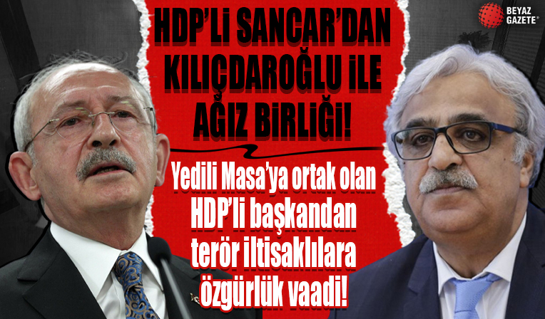 HDP'li Mithat Sancar Kılıçdaroğlu ile ağız birliği yaptı: Kayyumları ... HDP'li Mithat Sancar Kılıçdaroğlu ile ağız birliği yaptı: Kayyumları ...