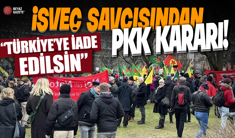 İsveç savcısından PKK kararı! Teröristin cezasını çektikten sonra ... İsveç savcısından PKK kararı! Teröristin cezasını çektikten sonra ...