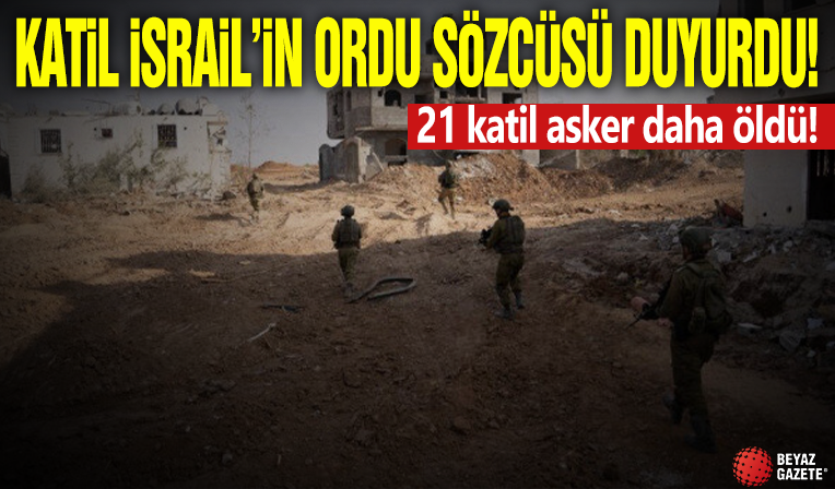 Gazze İsrail'e mezar oluyor: Resmen duyurdular! 21 katil asker daha öldü Gazze İsrail'e mezar oluyor: Resmen duyurdular! 21 katil asker daha öldü