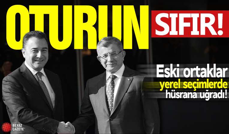 Oturun sıfır! Eski ortaklar hüsrana uğradı