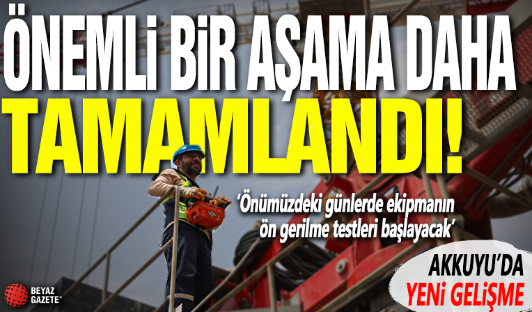 Akkuyu NGS'nin 1'inci ünitesine nakliye kilidi monte edildi: Önemli bir ... Akkuyu NGS'nin 1'inci ünitesine nakliye kilidi monte edildi: Önemli bir ...