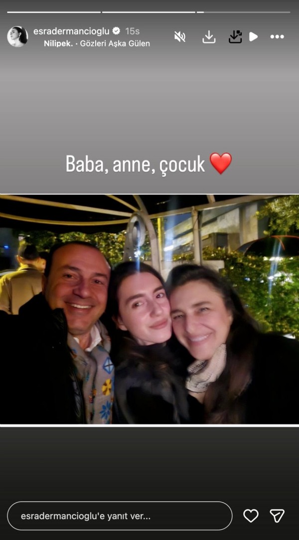 Kızına yorum yağdı